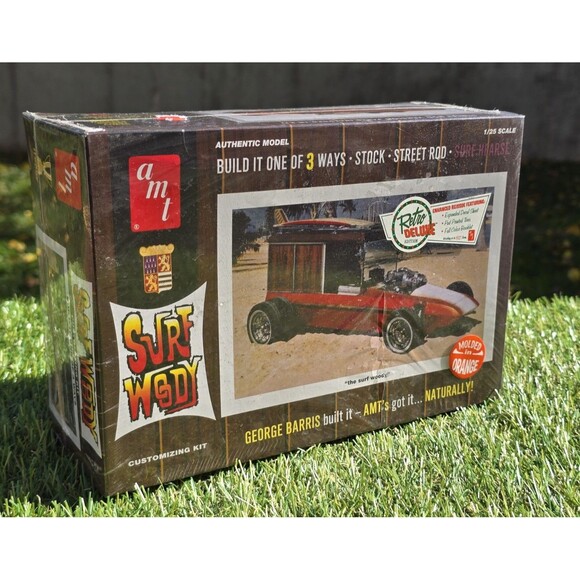 Amt | Toys | Amt 9772 Surf Woody George Barris 125 Scale Model Car Kit ...